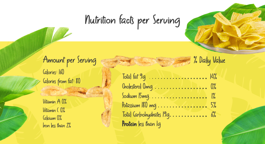 PONG PONG Banana Chips - PongPong